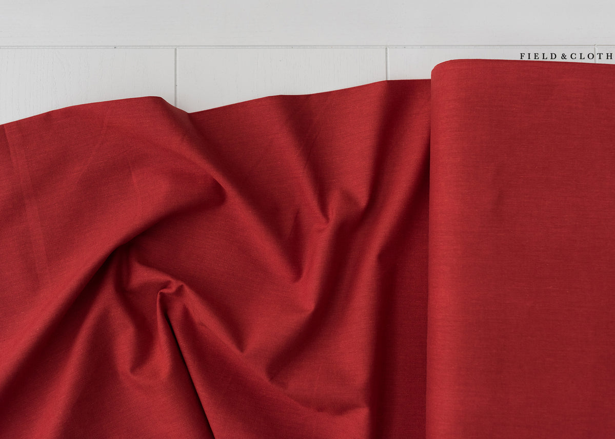 Cirrus Solid - Organic Cotton in Lava – Field & Cloth